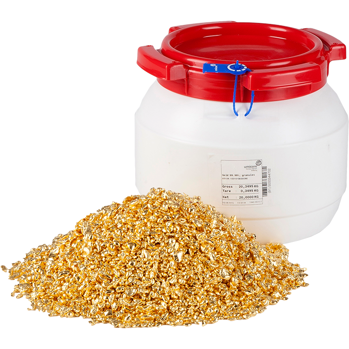 Gold Granules | Umicore